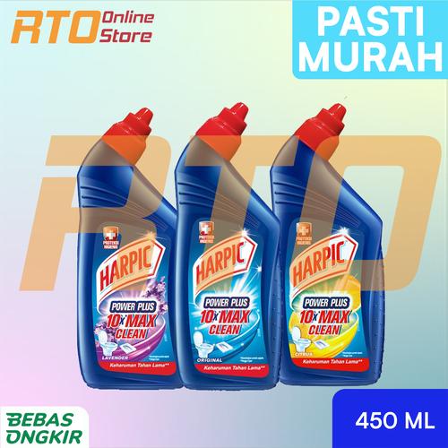 Jual Harpic Power Plus 10X Max Clean 450ml BIRU - ORIGINAL - Jakarta Utara - RTO Store_NEW ...