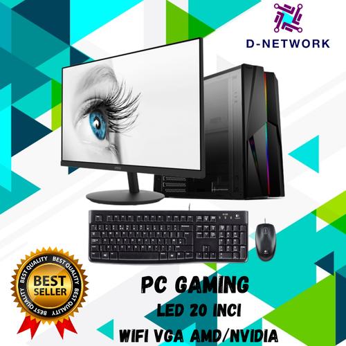 Jual Pc komputer gaming intel core i5 rgb fulset - STANDART RGB, CPU ...
