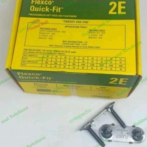Jual Flexco Quick Fit 2E PASTENER CONVEYOR - Jakarta Barat - Rubber seal solutions | Tokopedia