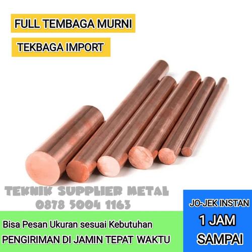 Jual grounding rod as tembaga 19 mm x 10cm - Jakarta Barat - TEKNIK ...