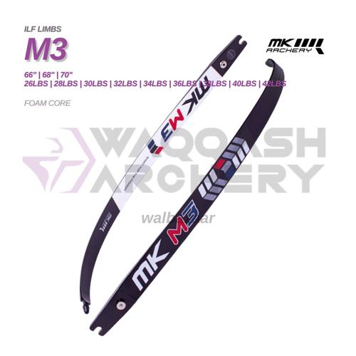Jual MK ARCHERY M3 ILF LIMBS Recurve Bow Original - 66", 26lbs - Kota ...