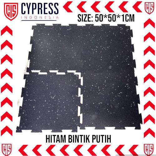 Jual Rubber Gym Floor Puzzle 50cm*50cm*10mm | Lantai Karet Model Puzzle ...