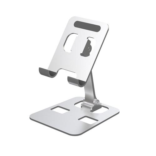 Jual Phone Holder Stand Meja Lipat Full Besi Penyangga Handphone ...