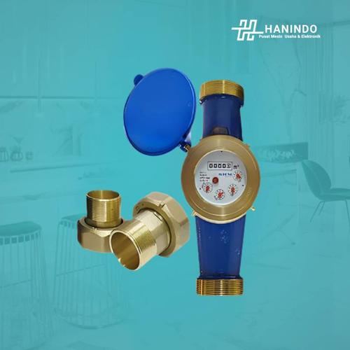 Jual Water Meter Multi Jet Brass SHM 2 Inch Meteran Air 2 Inch Flow ...