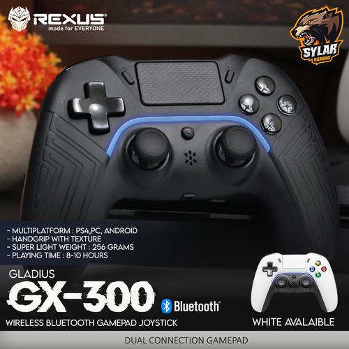 Jual Rexus GX300 / GX-300 Wireless Bluetooth Gamepad Joystick - Putih ...