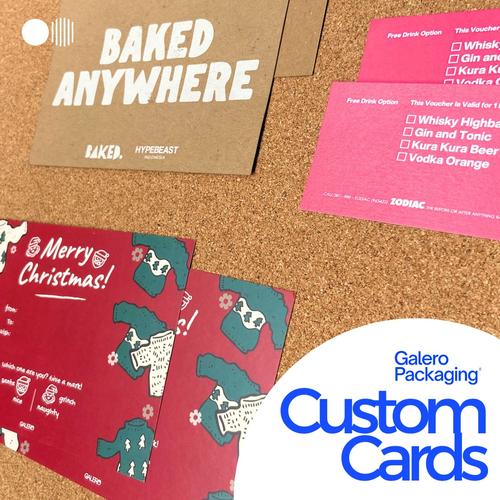 Jual Gift Card/ Thankyou Card/ Business Card / Custom Ukuran & Full ...