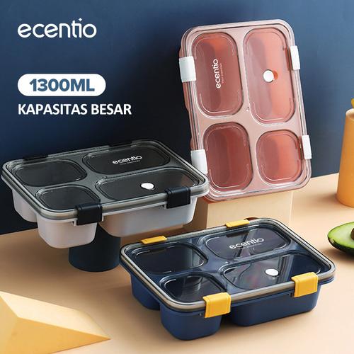 Jual Lunch Box ecentio 4 compartment 1300ml - Kota Bandung - 24ers ...