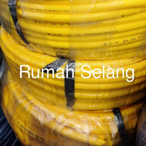 Jual Selang Kompresor San-San 3/8 Inch Rollan / Selang Kuning Angin 3/8 ...
