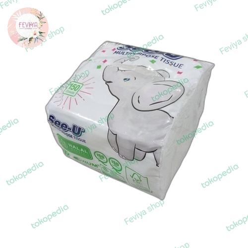 Jual Tissue Pop Up See U livi 150 sheets 2ply Tissue tisu Meja Murah ...