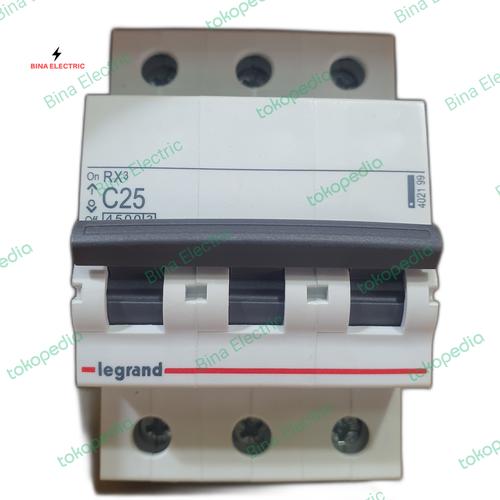 Jual MCB Legrand 3P 25A / MCB Legrand 3 Pole 25 Ampere - Jakarta Pusat ...