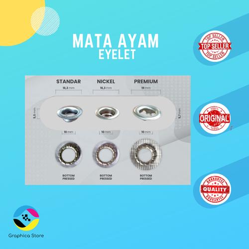 Jual Mata Ayam Banner 10 MM | Kancing Spanduk | - STANDAR - Kota Depok - Graphica Store Online ...