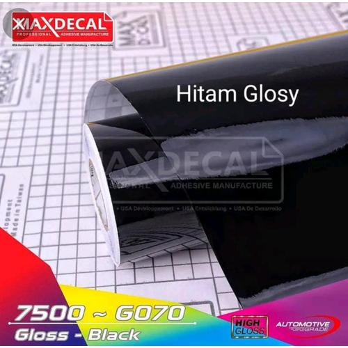 Jual Stiker hitam doff/Stiker hitam glossy - Hitam doff - Kota ...