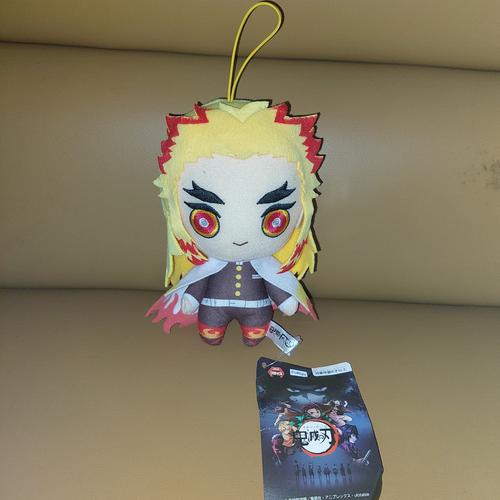 Jual Boneka Plushie Kyojuro Rengoku anime merch Demon Slayer (tinggi ...