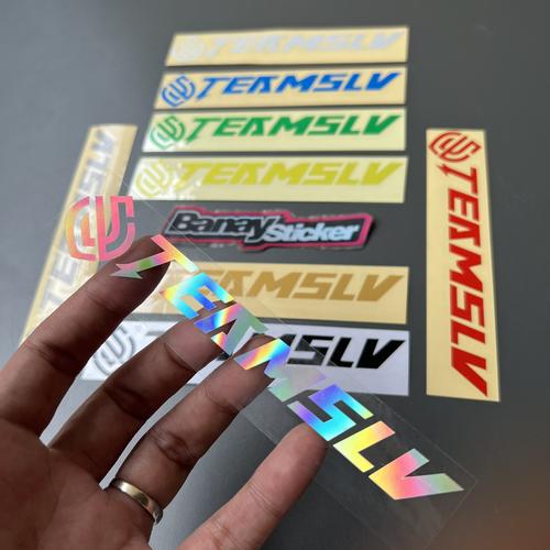 Jual Stiker Sticker TEAMSLV v2 cutting - Putih - Jakarta Timur - Banay ...