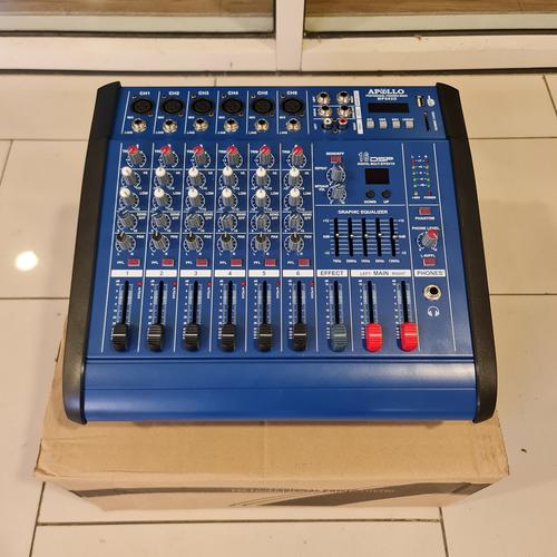 Jual Power Mixer Apollo 6 channel usb sd effect vocal 16dsp original ...