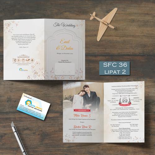 Jual undangan satuan, undangan custom, undangan ecer SFC36-40 - SFC 38 - Kab. Bandung - CIPTA ...