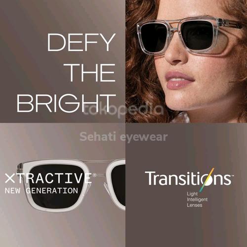 Jual lensa kacamata essilor transitions xtractive new generation ...