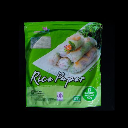 Jual Rice Paper / Kulit Lumpia Vietnam Bulat Halal - 100 Gram - Kota ...
