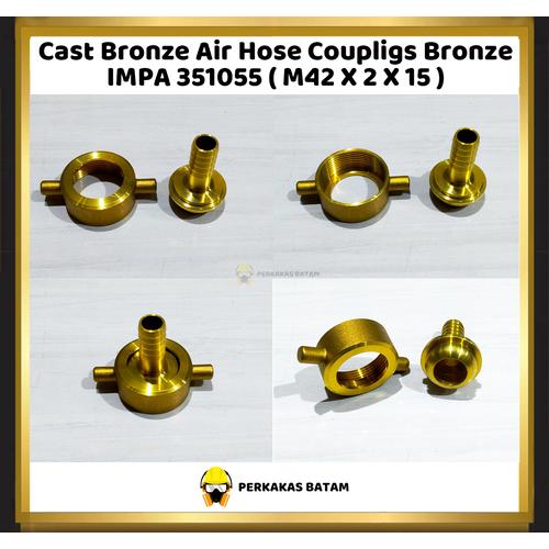 Jual connection air hose cast bronze M42x2x15 IMPA 351055 - Kota Batam ...