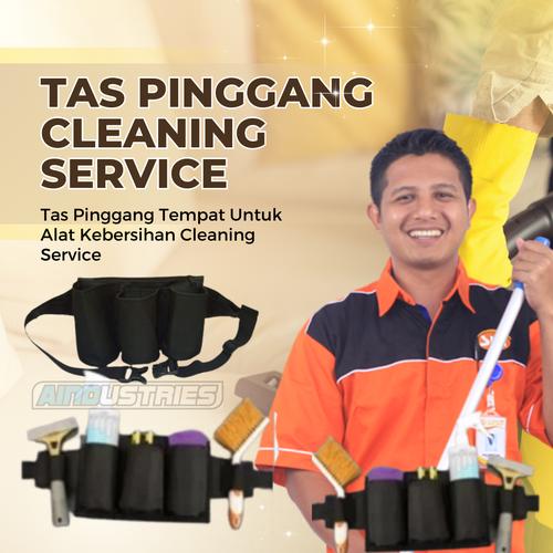 Promo Tas Cleaning service caddy bag pinggang seragam petugas ...
