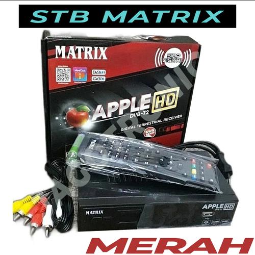 Jual SET TOP BOX(STB) MATRIX APPLE DVBT-2 STB ANTENA TV DIGITAL WIFI ...
