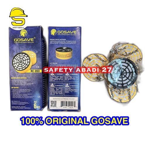 Jual Original Cartridge RC 203 Gosave / Isi Filter Masker 203 - Jakarta ...