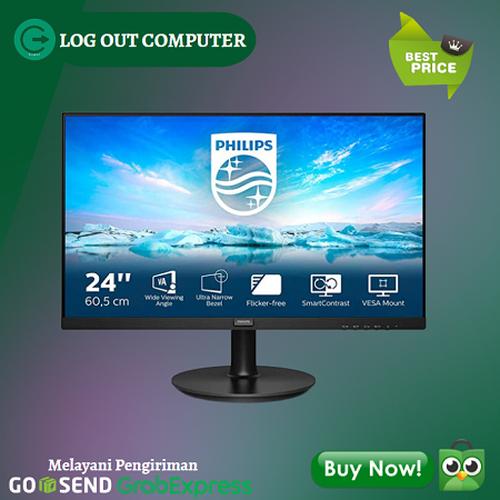 Jual Monitor LED Philips 241V8LB/93 IPS 100Hz Full HD VGA HDMI 241V8LB ...
