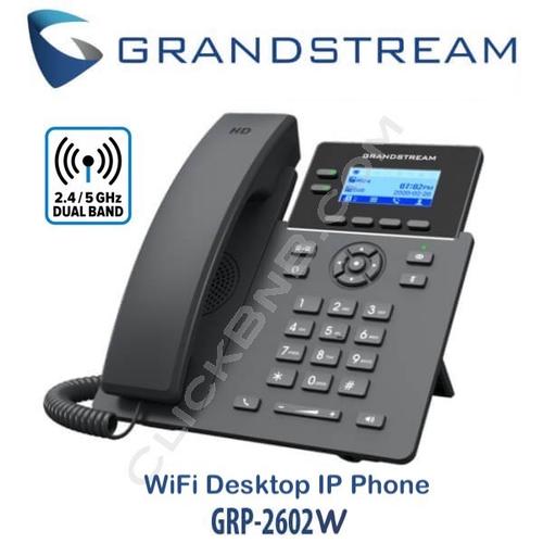 Jual Grandstream GRP2602W - 2 Line Essential IP Phone [WiFi IP Phone] - Kab. Tangerang ...
