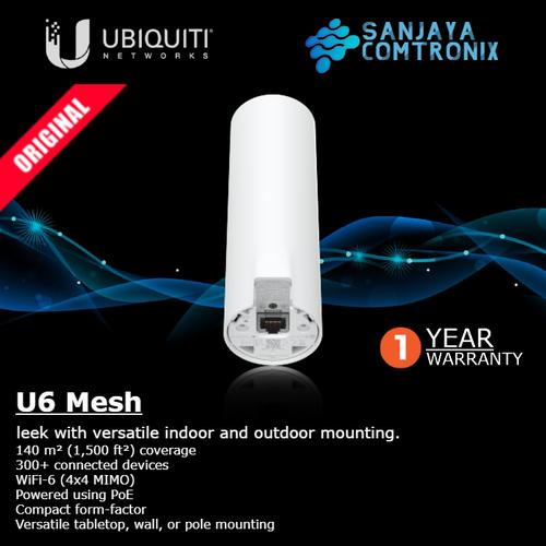 Jual UBIQUITI U6-MESH Indoor/outdoor 4x4 WiFi 6 access point UniFi6 ...