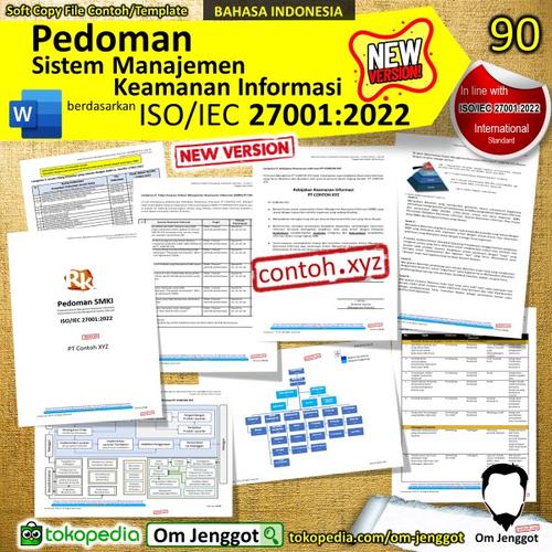 Jual Contoh/Template: Pedoman SM Keamanan Informasi, ISO/IEC 27001:2022 - Kab. Bekasi - Om ...