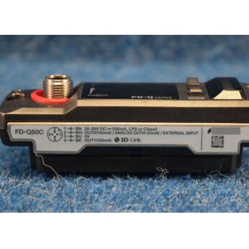 Jual Keyence Fd-Q50C Fdq50C Clamp On Flow Sensor 1-1/2" & 2" Pipe Dia ...