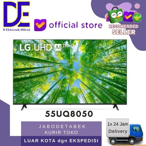 Promo LG 55UQ8050 LED 55 INCH UQ8050 UHD 4K HDR 10 SMART TV AIRPLAY ...
