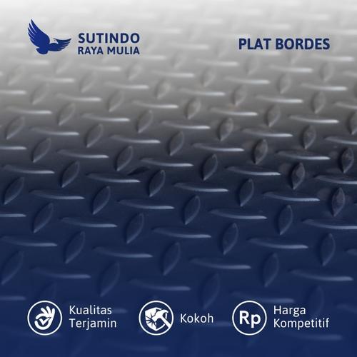 Jual Plat Besi Bordes 1.8MM X 4' X 8' ( RATA )- Sutindo Store - Kota ...