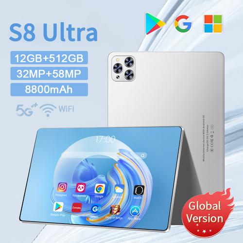 Jual TABLET PC S8 Ultra Baru Tab Murah belajar android tablet murah 10 ...