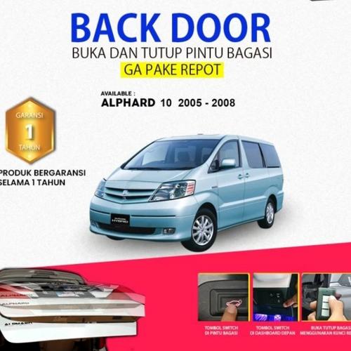 Jual POWER BACK DOOR ALPHARD 2005 - 2008 | PINTU BAGASI OTOMATIS ...