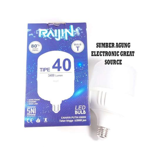 Jual Lampu LED 40W 40 Watt Tipe 40 3400 Lumen SNI Hemat Energi Bulb T - Kab. Sragen - Electronic ...