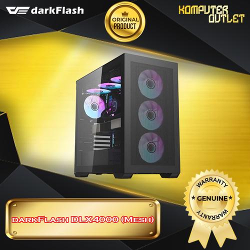 Jual DARKFLASH Aigo DLX200 DLX4000 MESH BLACK - ATX, mATX CASING PC CASE - Hitam - Jakarta Pusat ...