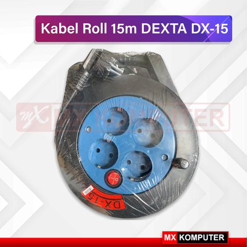 Jual Kabel Roll Gulung DEXTA DX-15 15 Meter + Saklar Switch On/Off ...