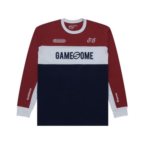 Promo Screamous GAMESOME Kaos Lengan Panjang SCHWEEN BLUE RED - BLUE ...