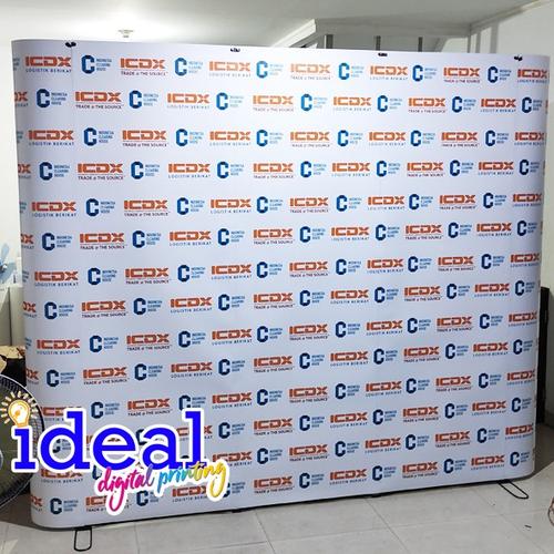 Jual Backdrop Spider Pameran Backwall Magnetic Booth Portable - Jakarta ...