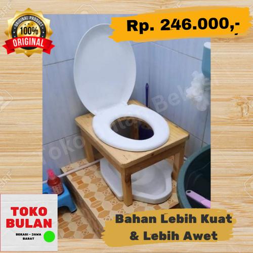 Jual WC TOILET DUDUK KAYU CLOSET WC DUDUK KAYU PORTABLE - Kab. Bekasi ...