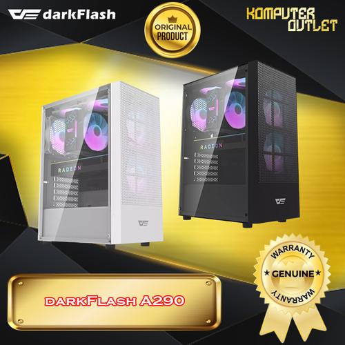Jual DARKFLASH Aigo A290 ATX Case Gaming / Casing PC - Hitam - Jakarta Pusat - Komputeroutlet ...