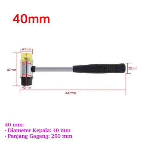 Jual Palu Mini Rubber Hammer Plastic Karet Nylon Nilon Martil Kecil ...
