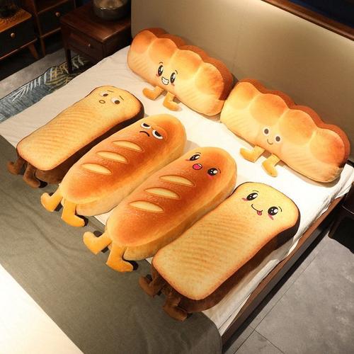 Jual Boneka Roti Bread Bantal Guling Korea Bulu Lembut Karakter - Regeo ...