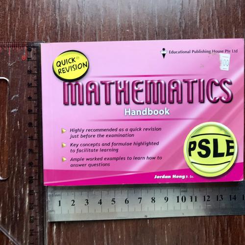 Jual Quick Revision Mathematics PSLE buku pocket rumus lengkap ...