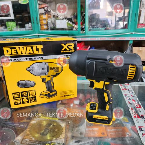 Jual DCF900 CORDLESS BOR BUKA RODA IMPACT WRENCH 20V 1/2" DEWALT DCF ...