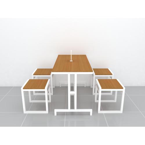 Jual PAKET MEJA KURSI BAR / CAFE STANDAR C ISI 1 MEJA 4 KURSI BISA ...