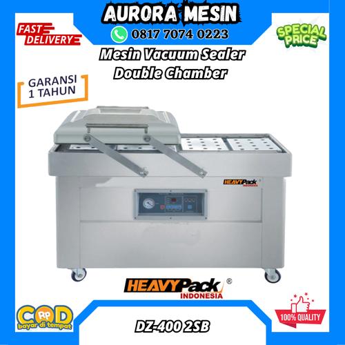 Jual MESIN VACUUM SEALER PRESS KEMASAN DOUBLE CHAMBER DZ-400 2SB ...