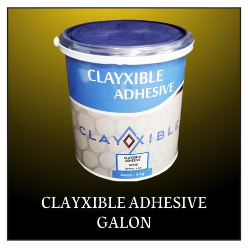 Jual ADHESIVE CLAYXIBLE CAN ( 1 KG ) DAN GALON ( 4 KG ) - 1 KG, Cream ...