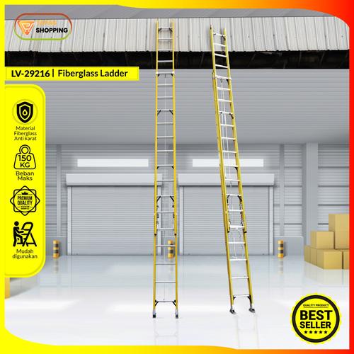 Jual Tangga Fiberglass 9.45 meter Alumunium Extension Tangga PLN Liveo ...